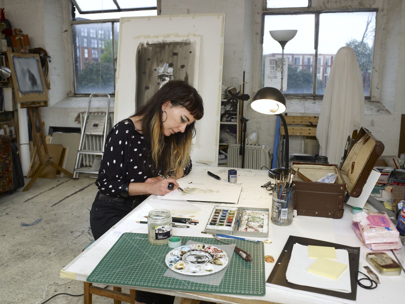 Manchester artist Rachel Goodyear takes us on a tour of her studio at ...