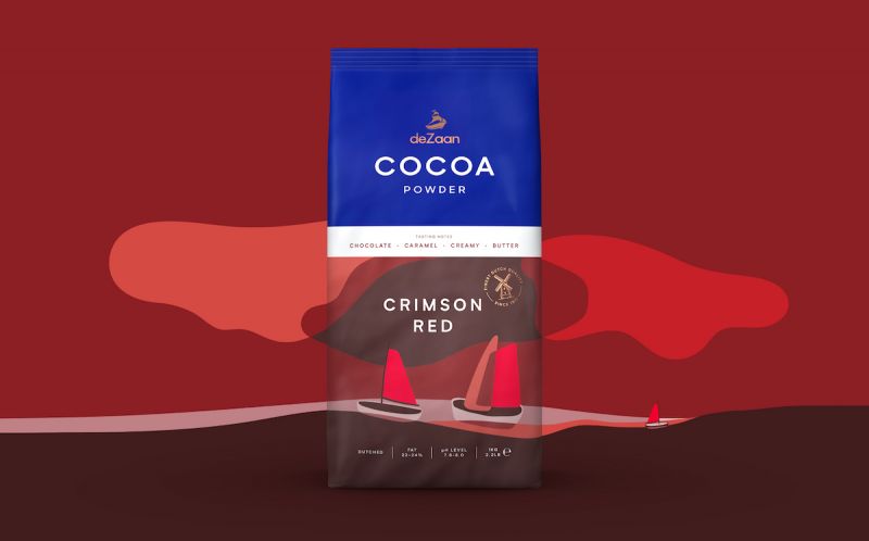 Angus Hyland's team at Pentagram creates new identity for Dutch cocoa ...