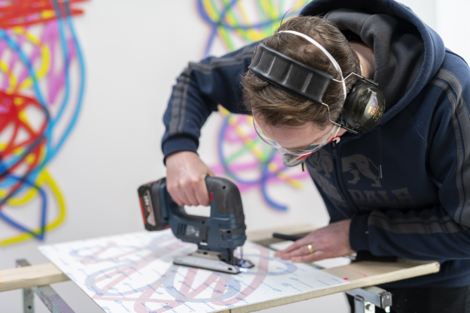 Inside the bright and colourful London studios of artists Ralph ...