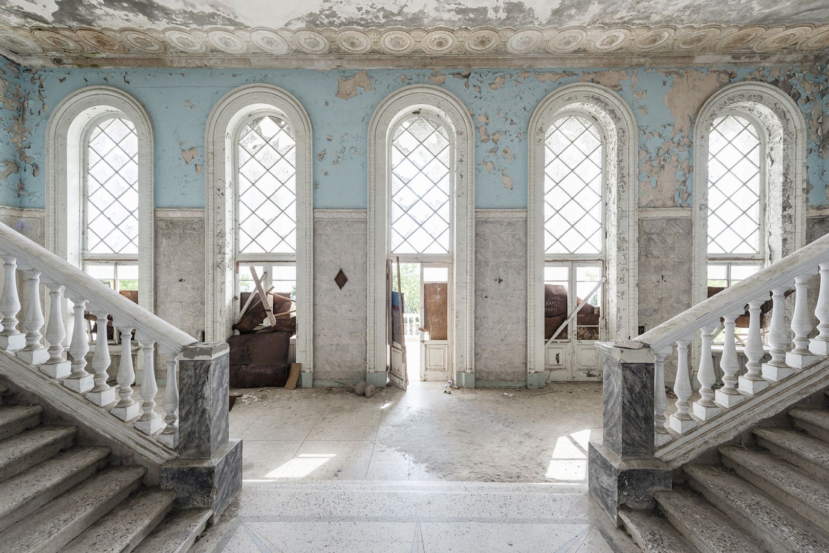 A glimpse inside abandoned luxury spa resorts built under the Soviet ...