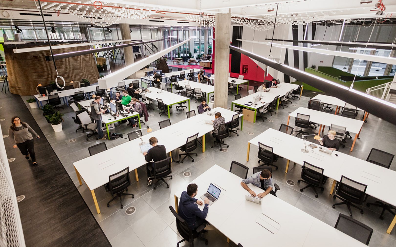 Take a tour of Huckletree West, the co-working brand's new hub in White ...