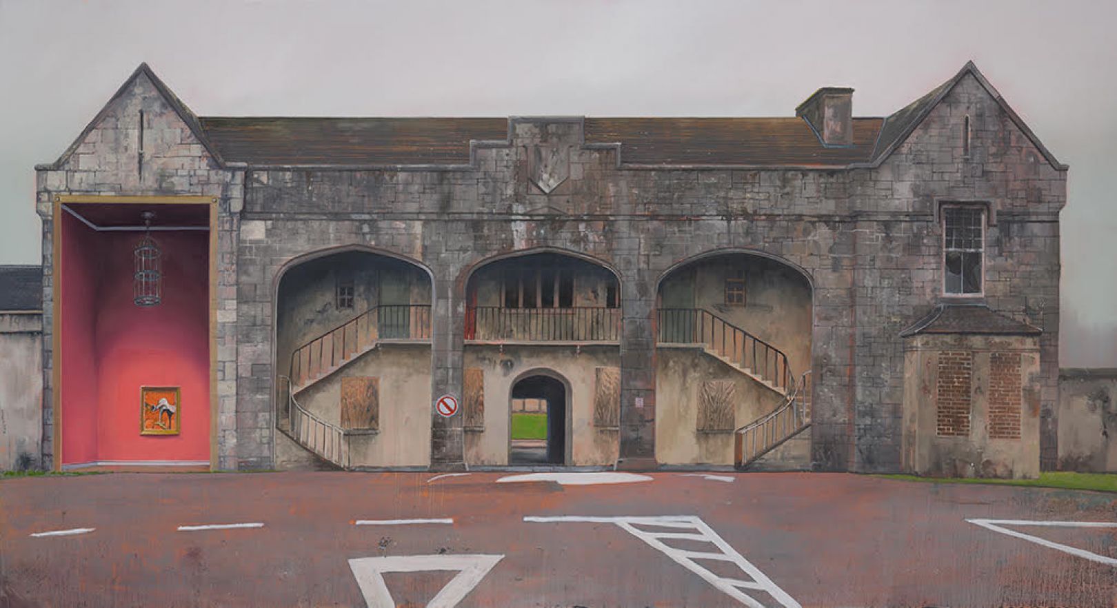 Andrew McIntosh's paintings of derelict buildings in South East London ...