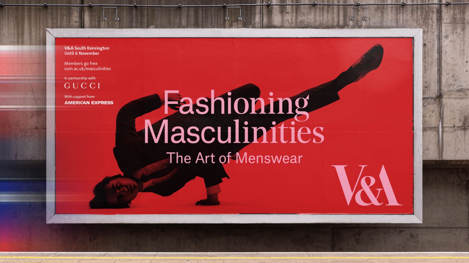 Hingston Studio's identity for the V&A's latest show is a dynamic dance ...