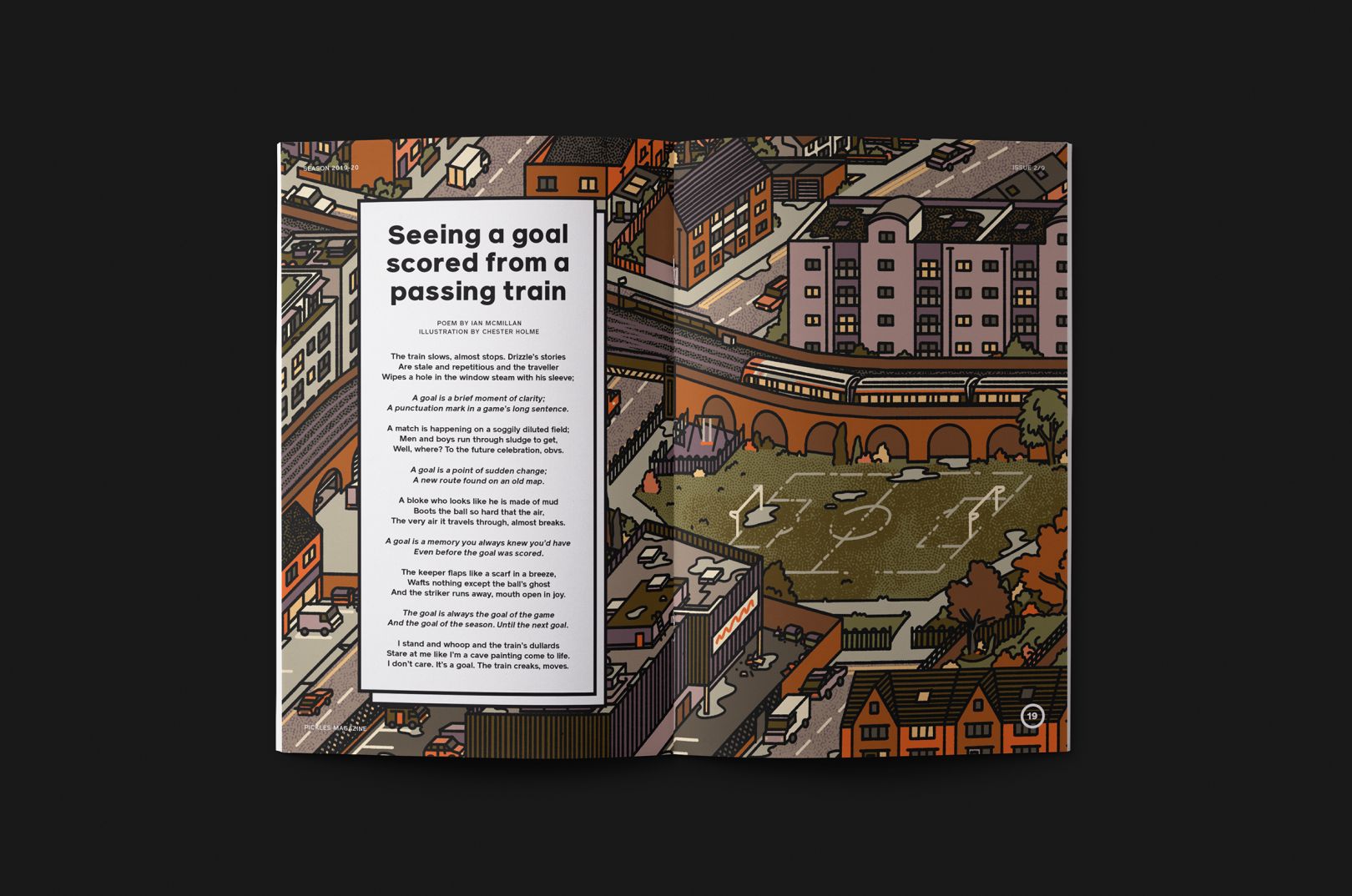 Indie football zine Pickles brings politics to the fore | Creative Boom