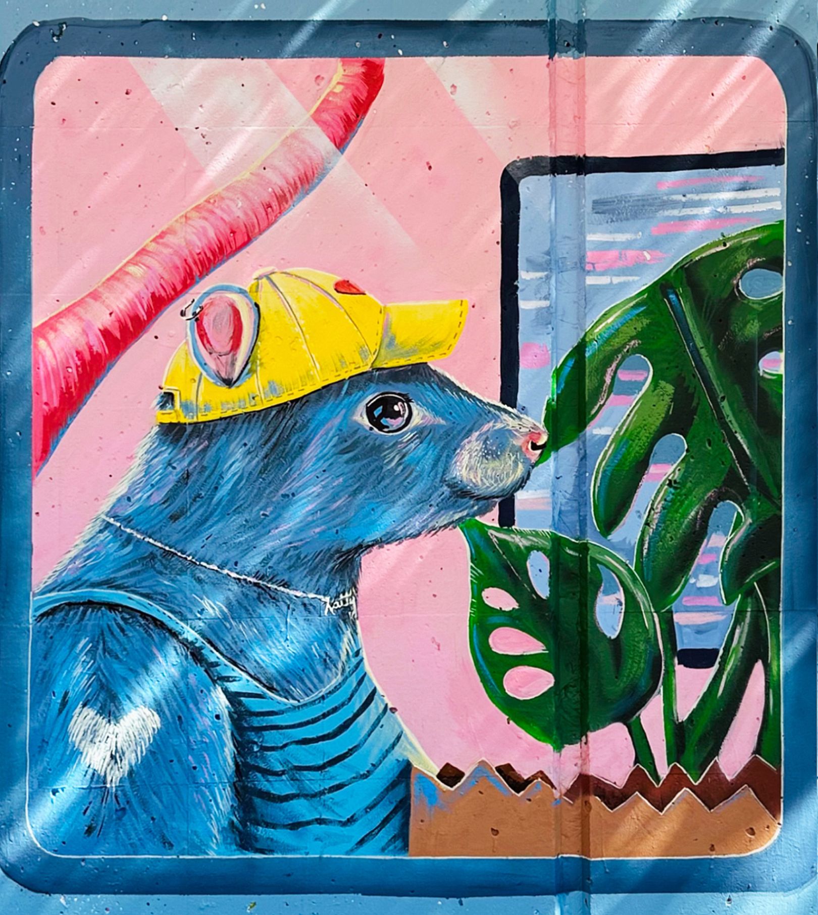 Katty Huertas' first ever mural speaks to the power of community and ...