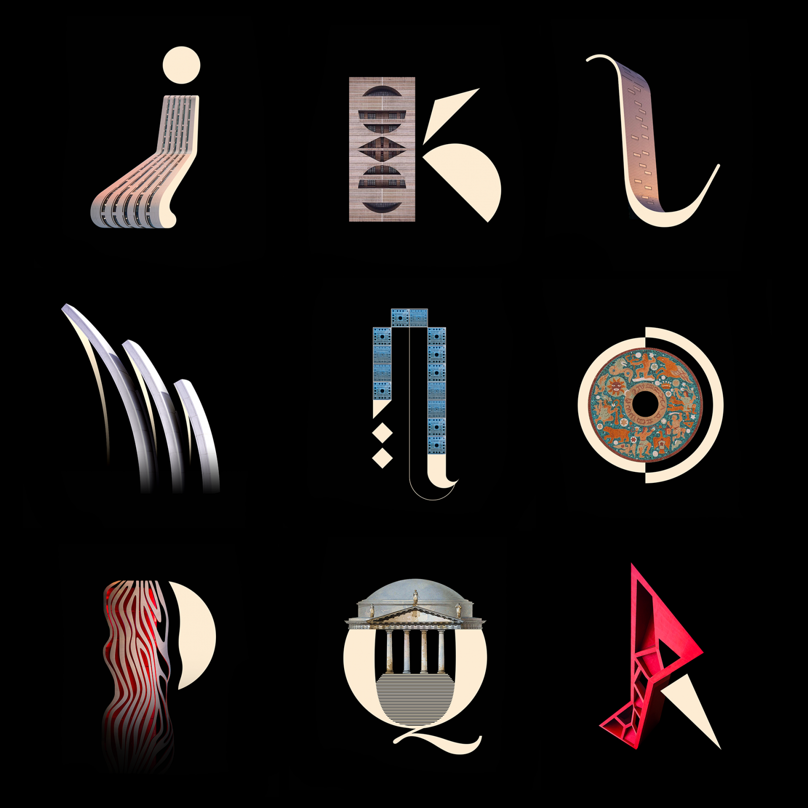 Architype fuses typography and architecture to forge expressive new ...