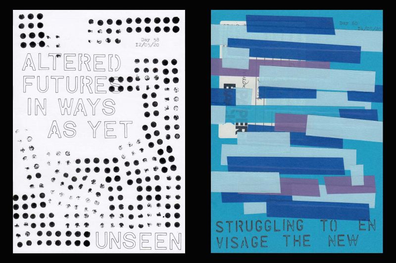 Oswin Tickler's typographic journal explores shifting thoughts ...