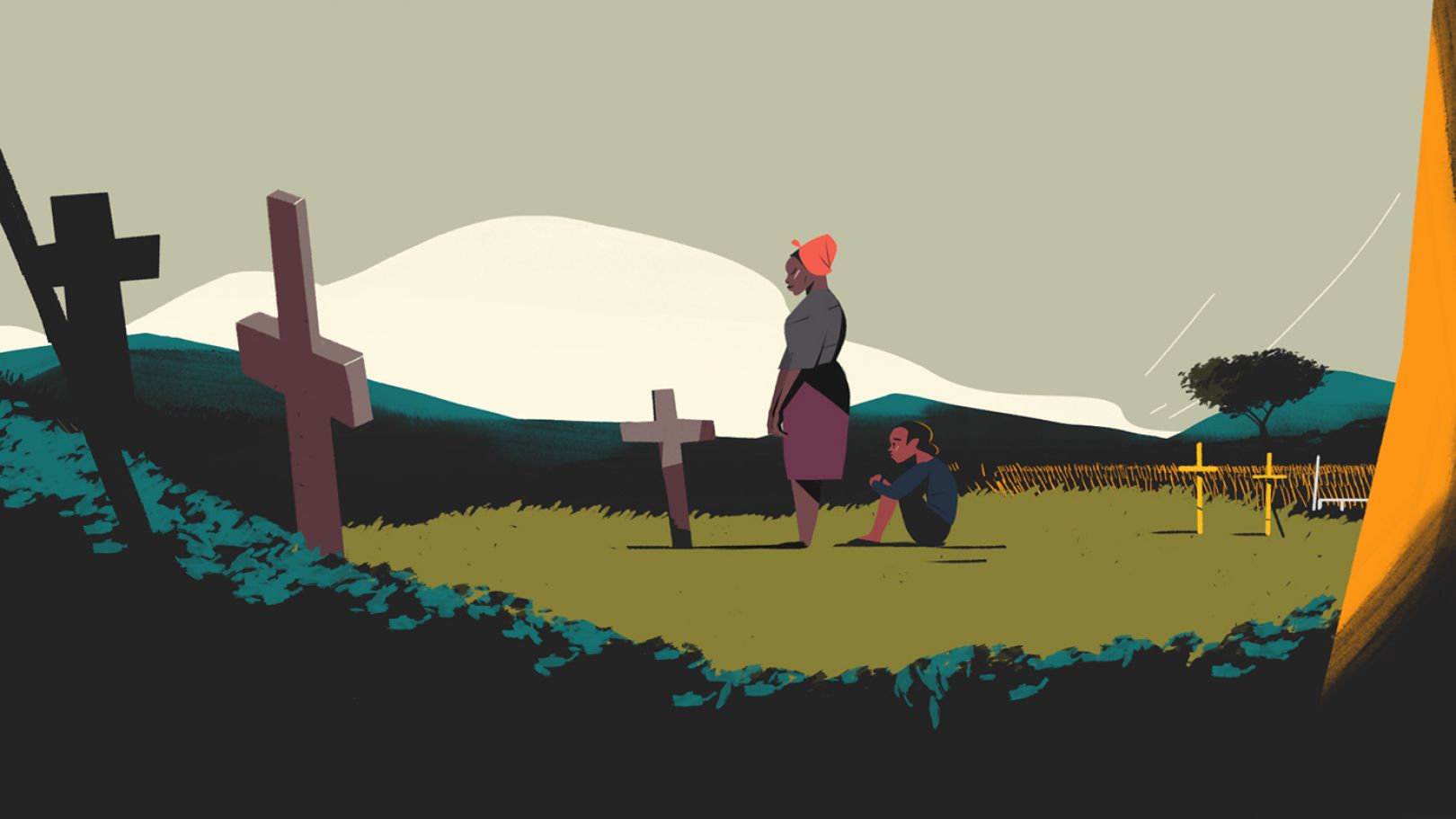 Illustration series campaigns for women’s rights to land and resources ...