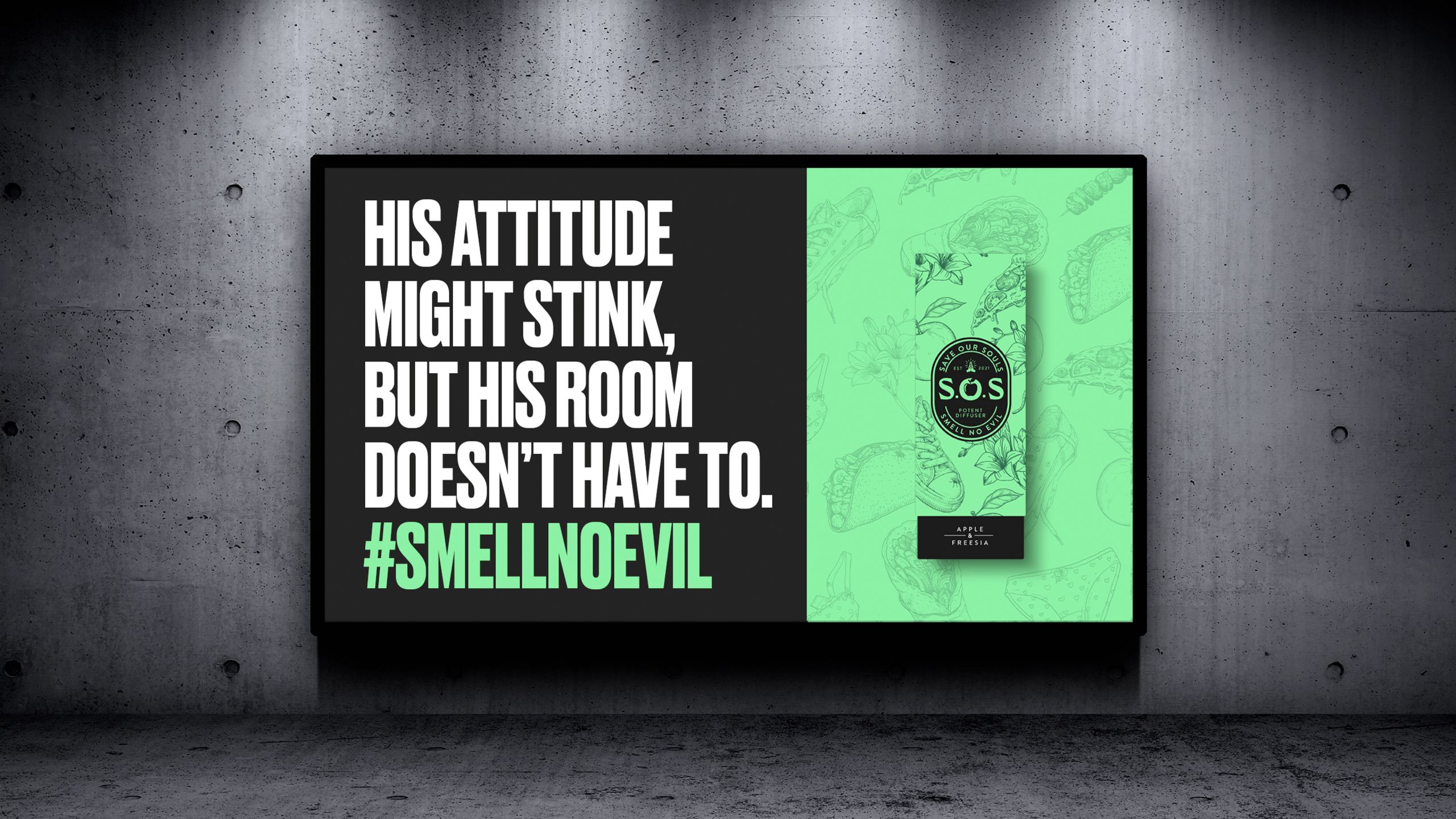 'Smell No Evil' this Halloween with an S.O.S home fragrance concept by ...