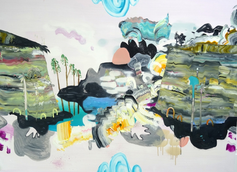 Artist explores the fine line between earth and sky to create other ...