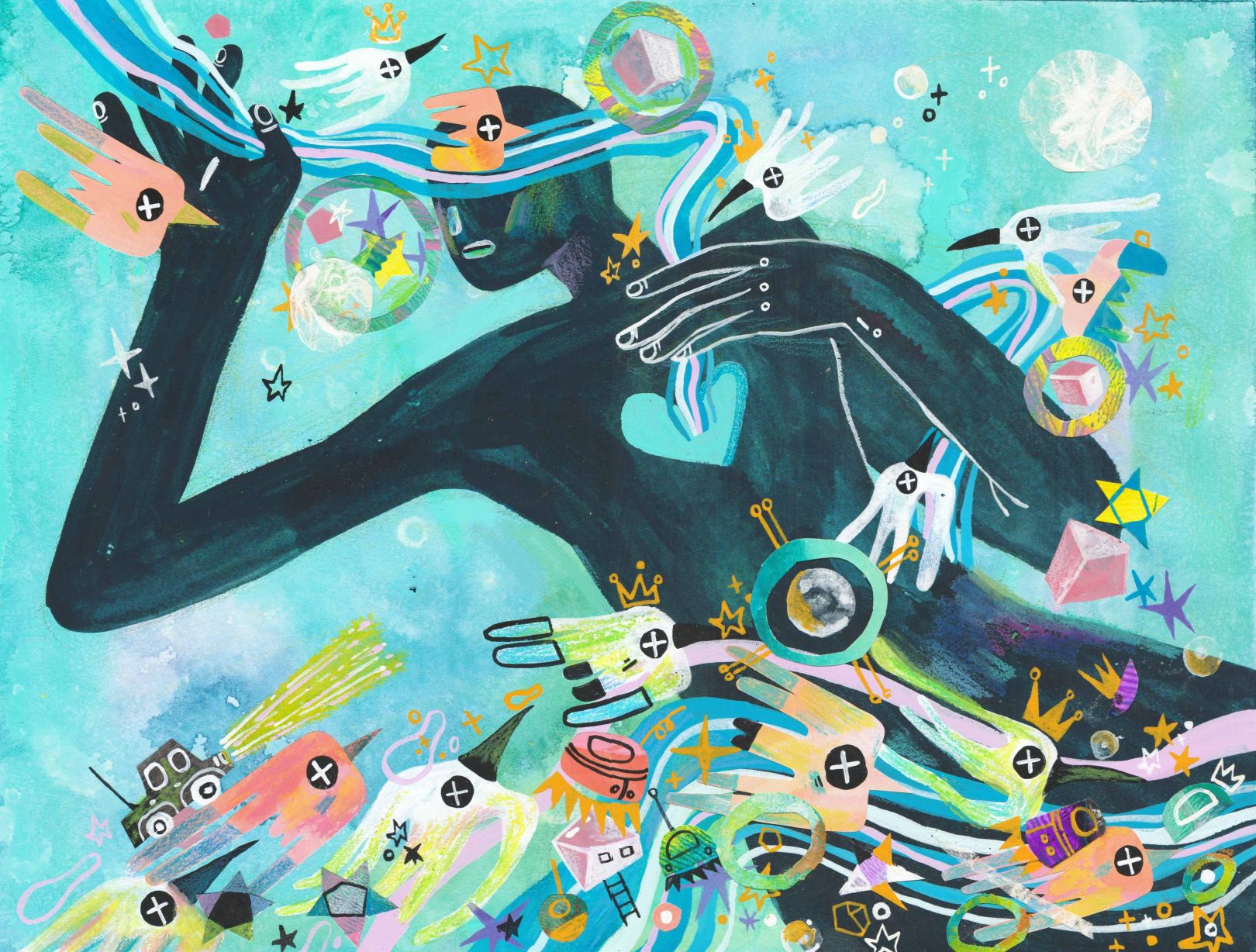 Changyu Zou creates stunning illustrations inspired by the beauty and ...