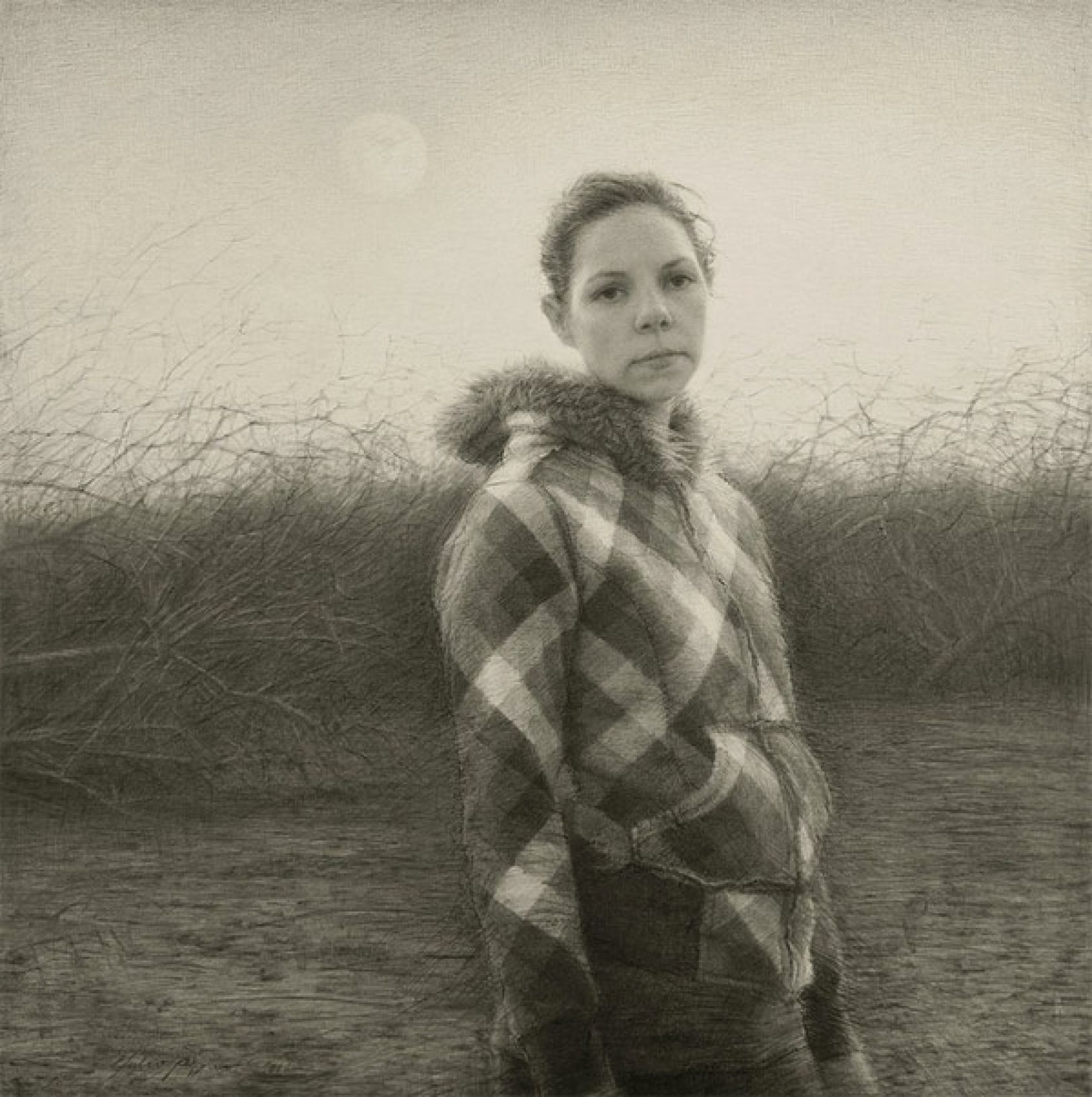 Intimate dramas with Julio Reyes, a painter that trained as a soccer ...