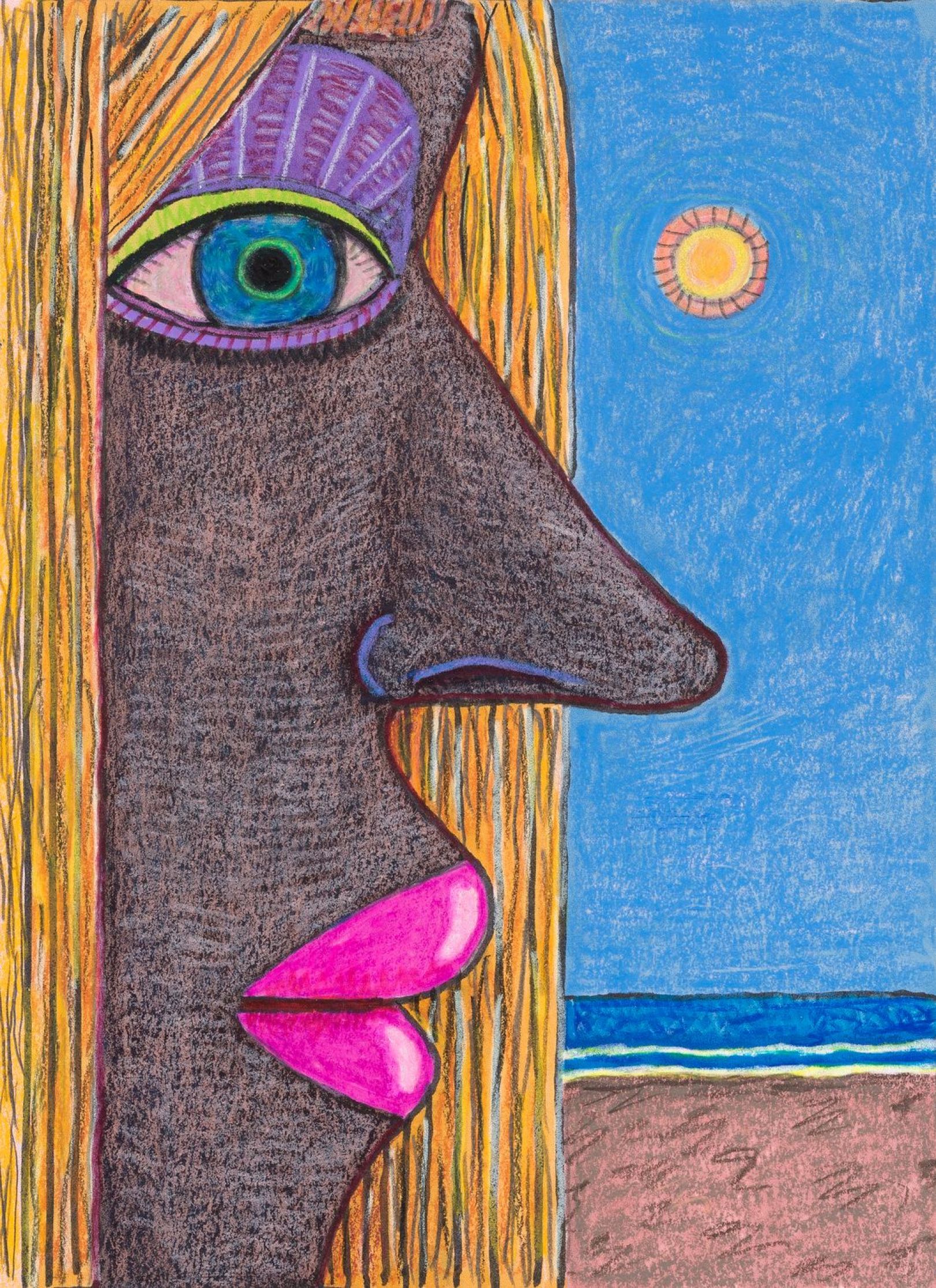 Brian Calvin's latest paintings of Californian youth dazzle in pastel ...