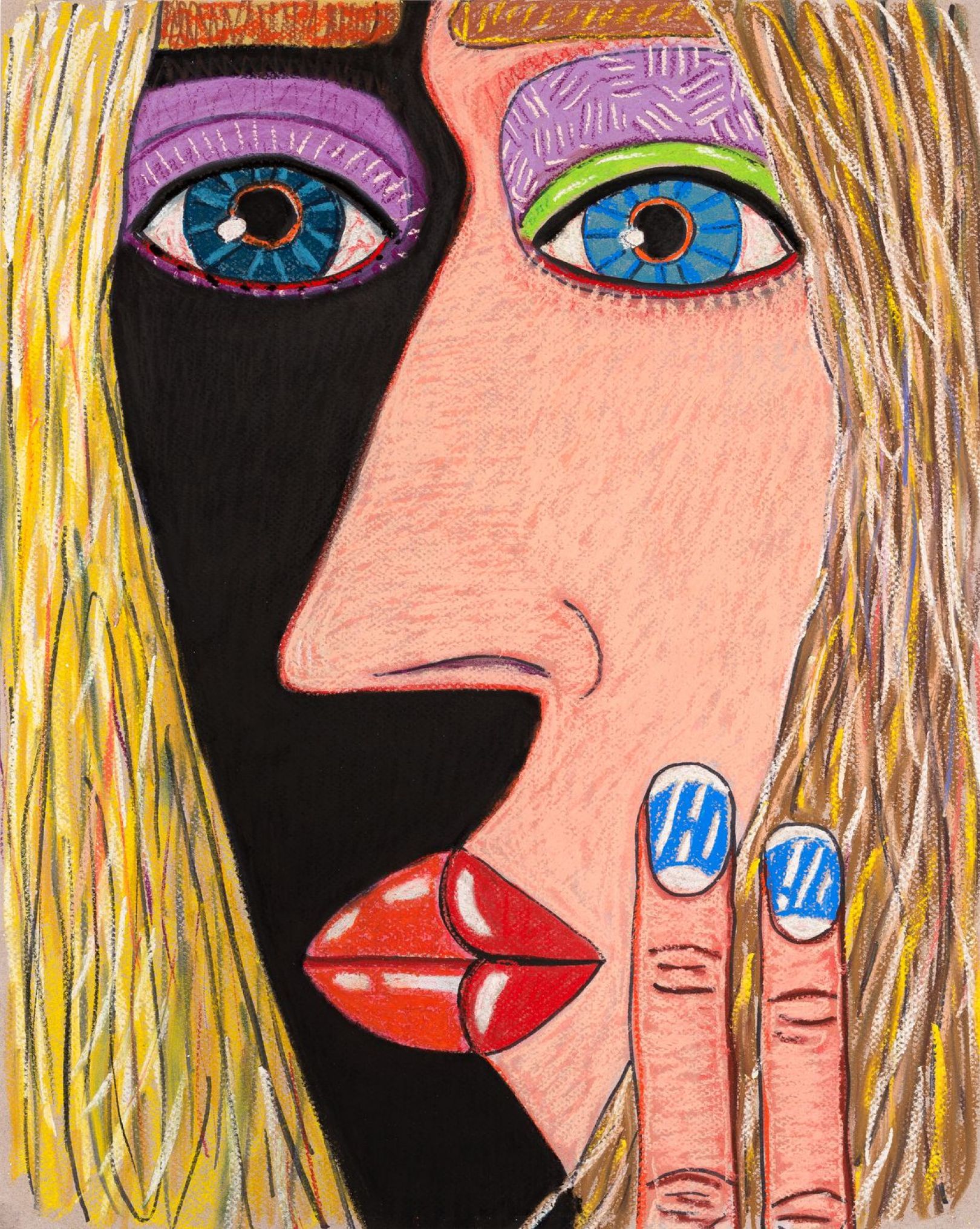 Brian Calvin's latest paintings of Californian youth dazzle in pastel ...