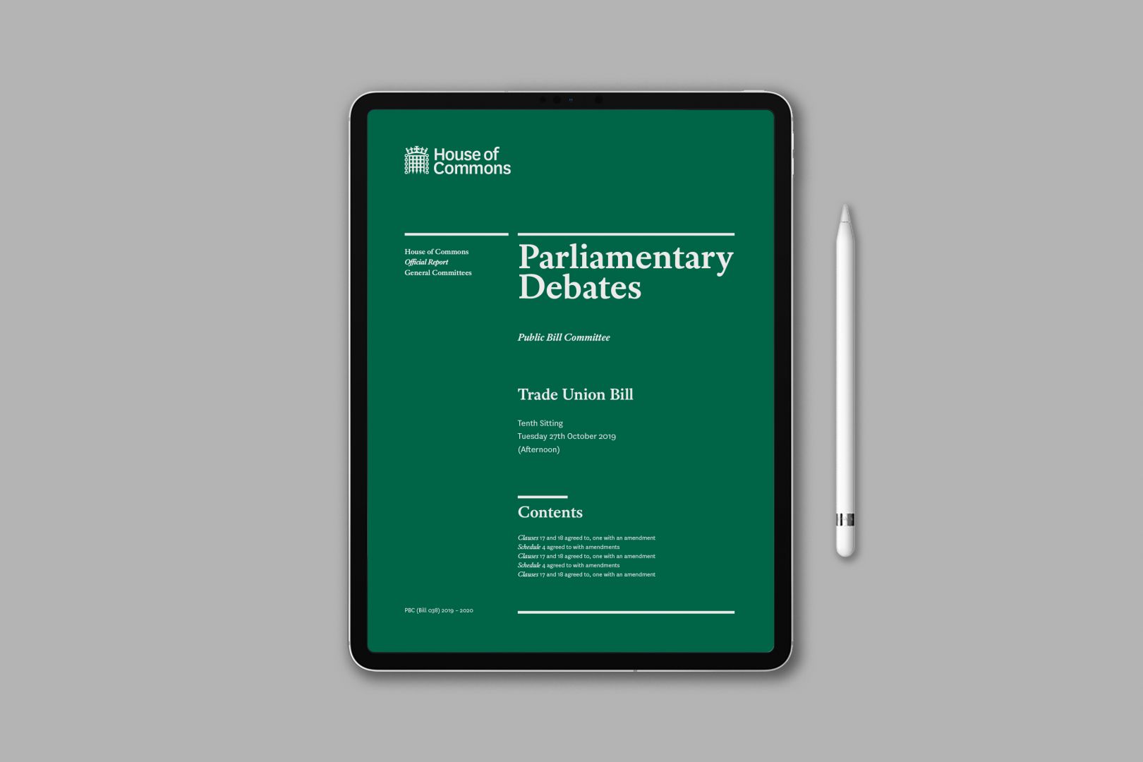 SomeOne behind the first rebrand in 10 years for the House of Commons ...