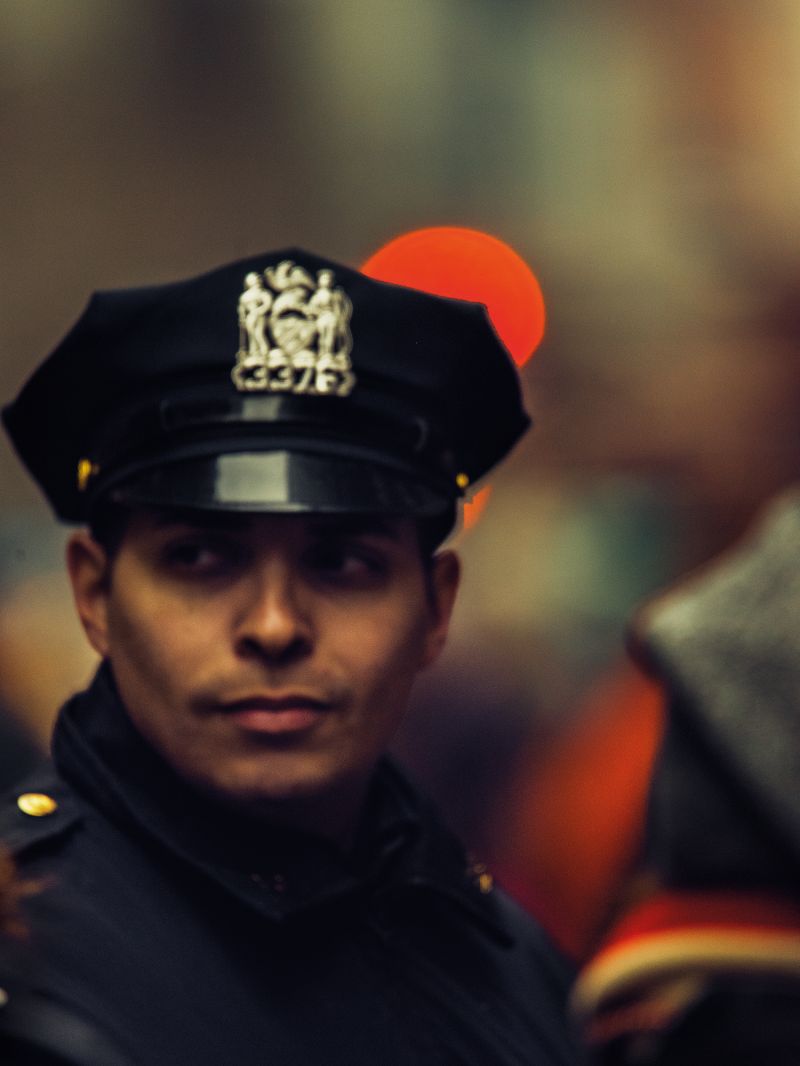 Christopher Anderson's poignant photographs of New York City cops ...