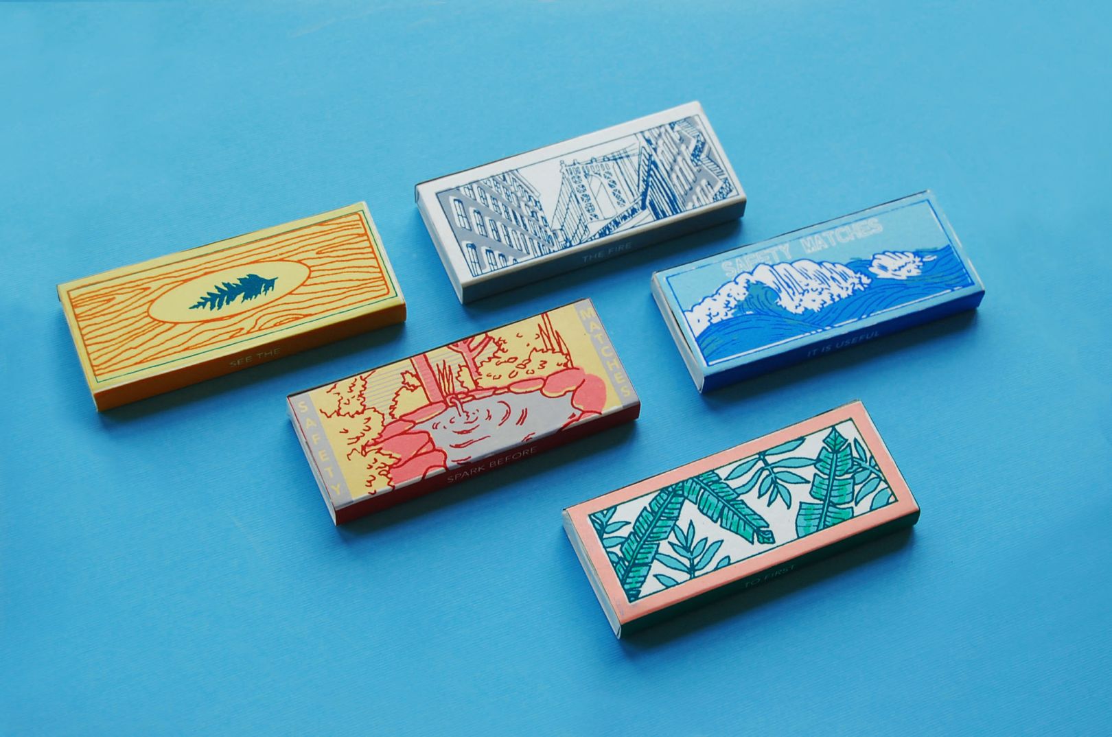 Limited-edition series of handmade matchboxes inspired by 1920s ...