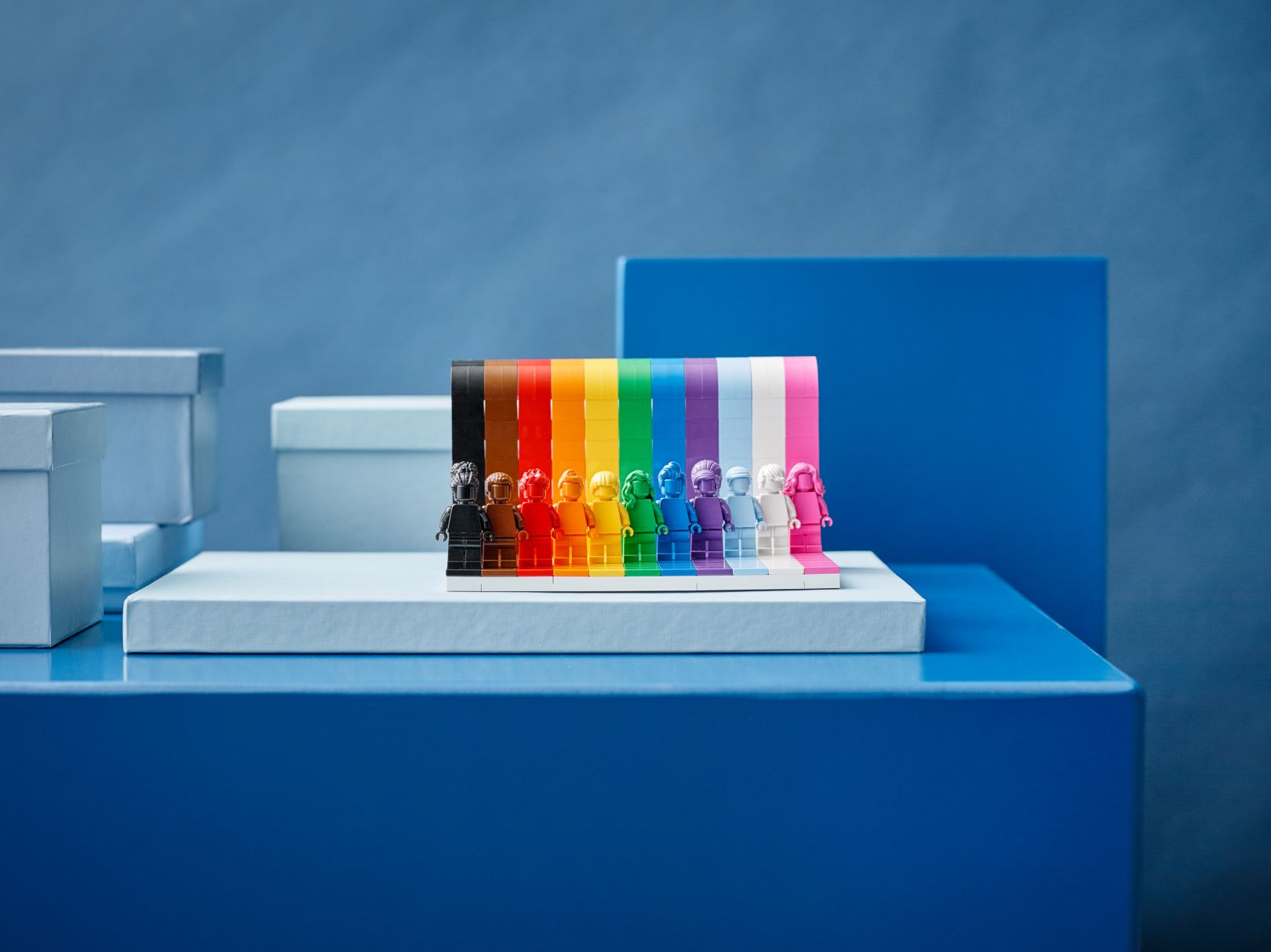 Matthew Ashton's rainbow-coloured set for Pride Month celebrates LEGO ...