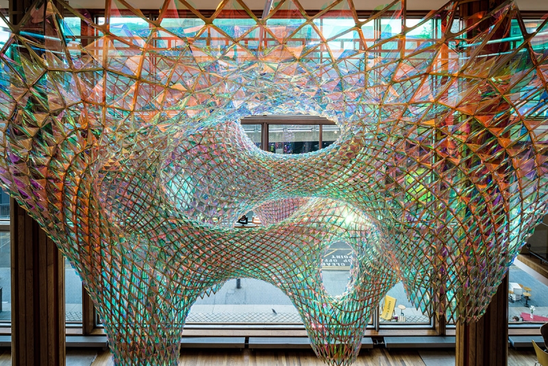 Ventricle: Giant, heart-shaped installation commissioned by the ...