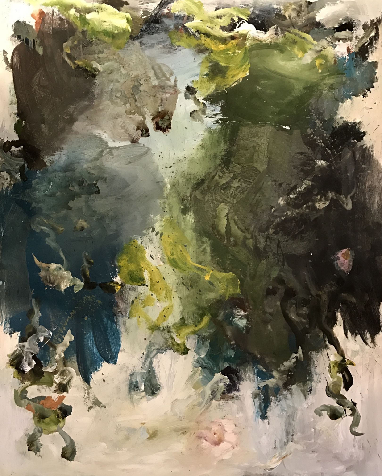 Ian Rayer-Smith's romantic abstract paintings that fuse the figurative ...