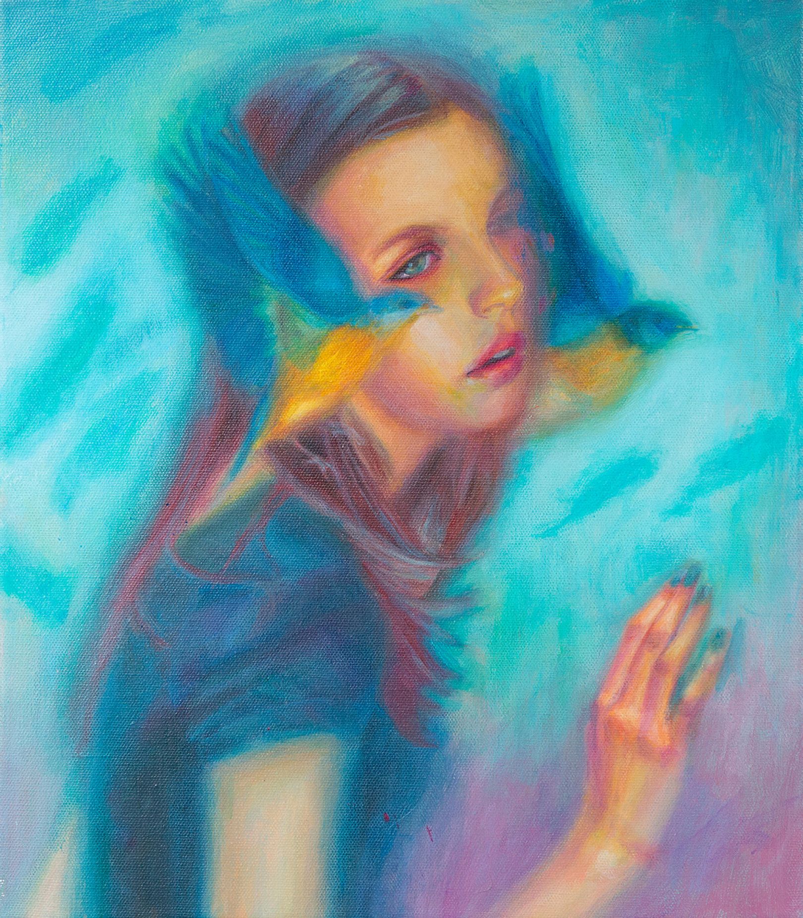 Dreamlike drawings explore the fragility of life and the human ...