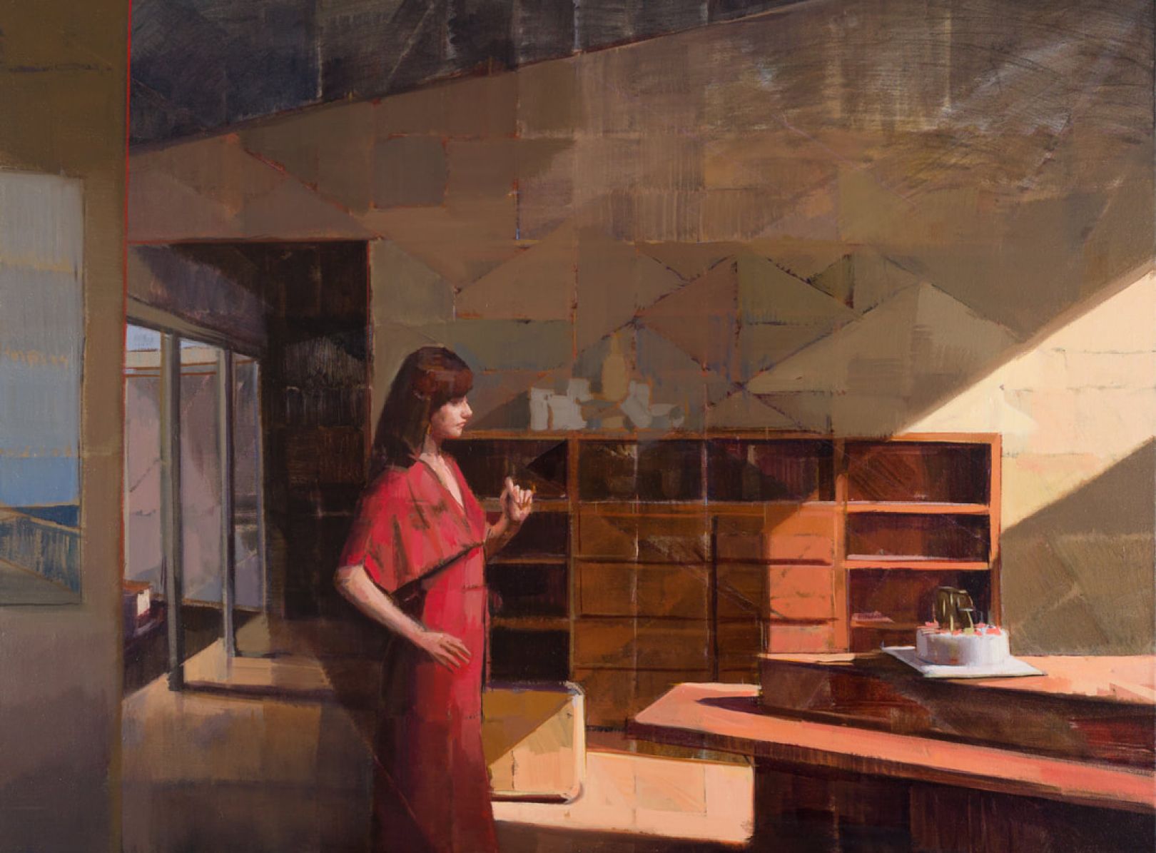Hiroshi Sato's clever geometric paintings that look as though they have ...