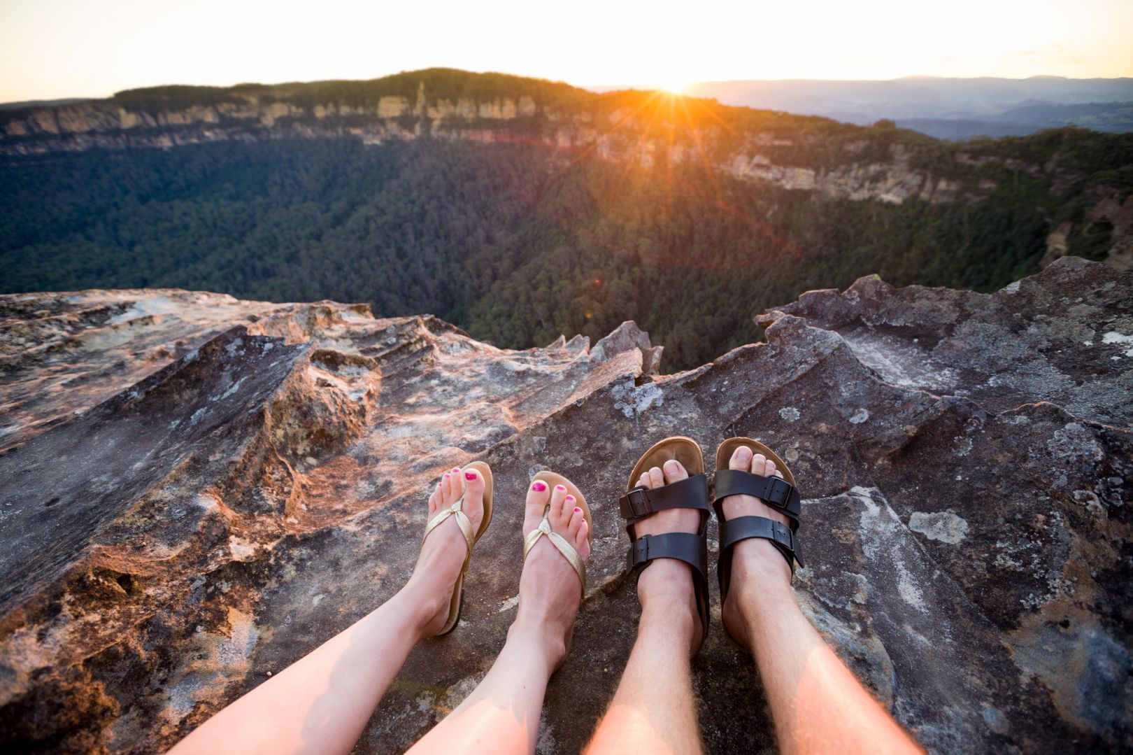 Feet First: Photographer documents his family's travels by showing only ...