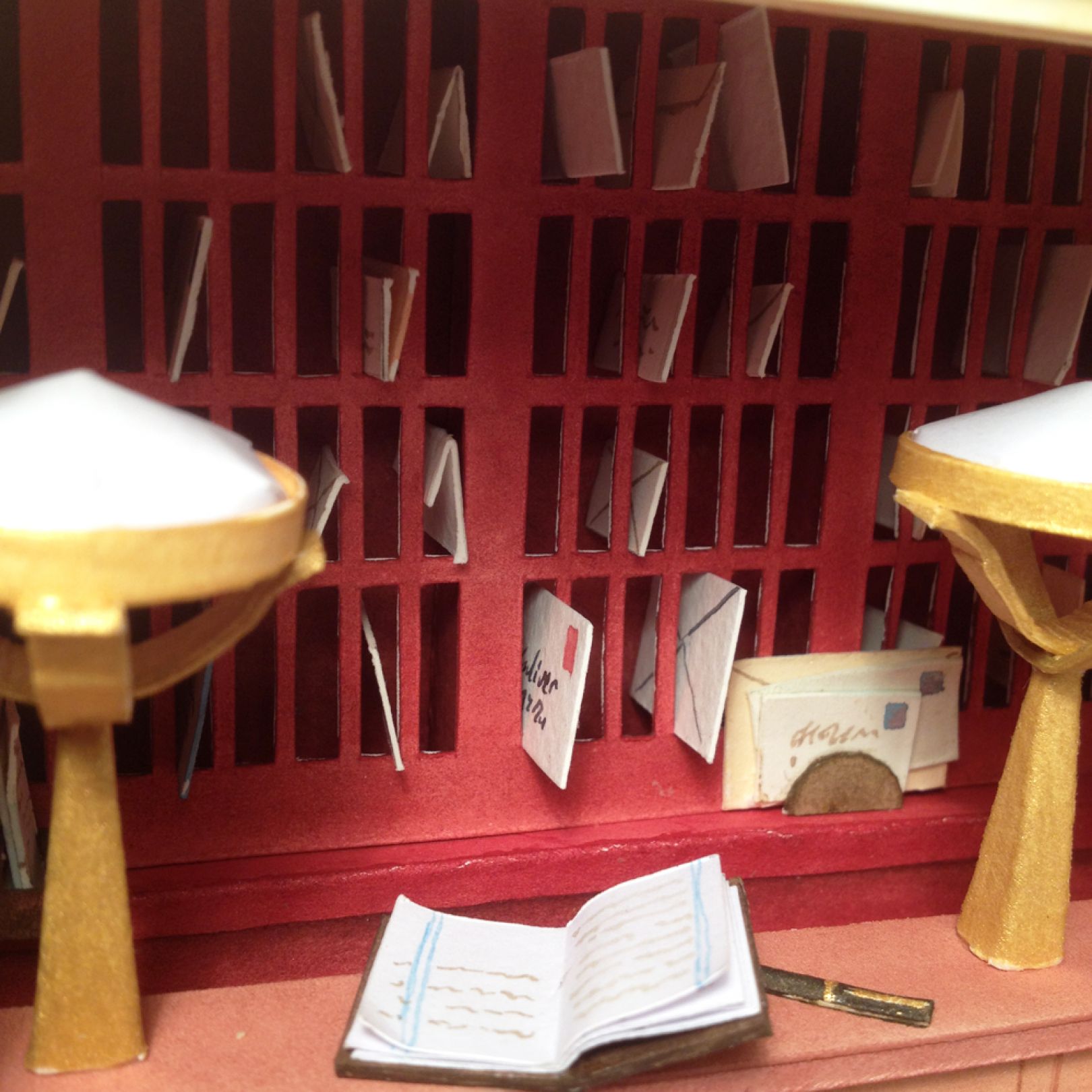 Wes Anderson inspired miniature worlds crafted entirely from paper and ...