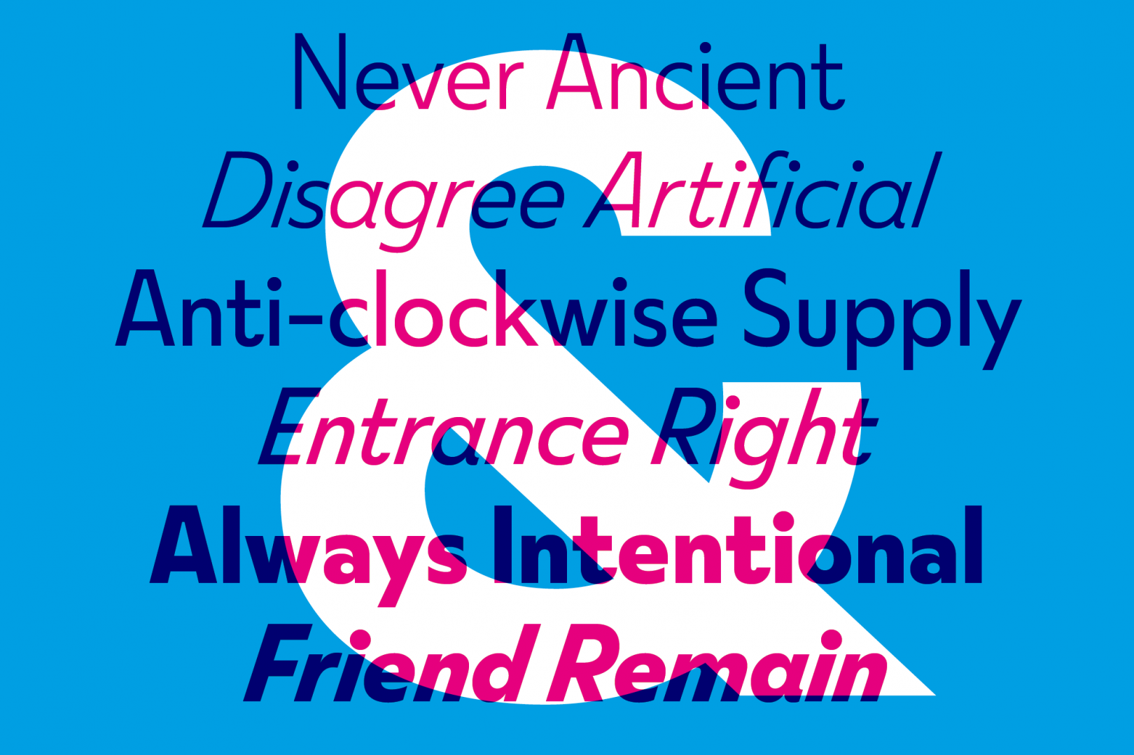 Fontsmith launch FS Split: a new experimental typeface with specimen ...