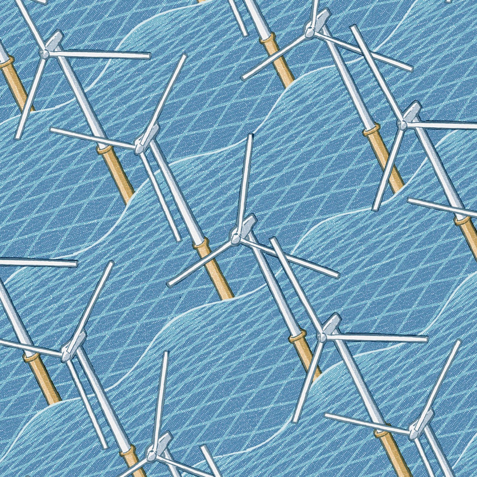 Digital illustrations of city infrastructure tiled and transformed into ...