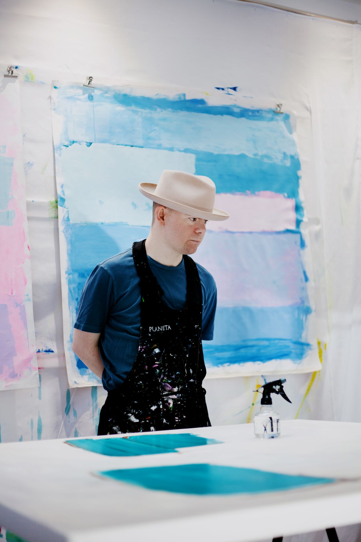 The world's first robot artist reveals amazing new paintings in its ...