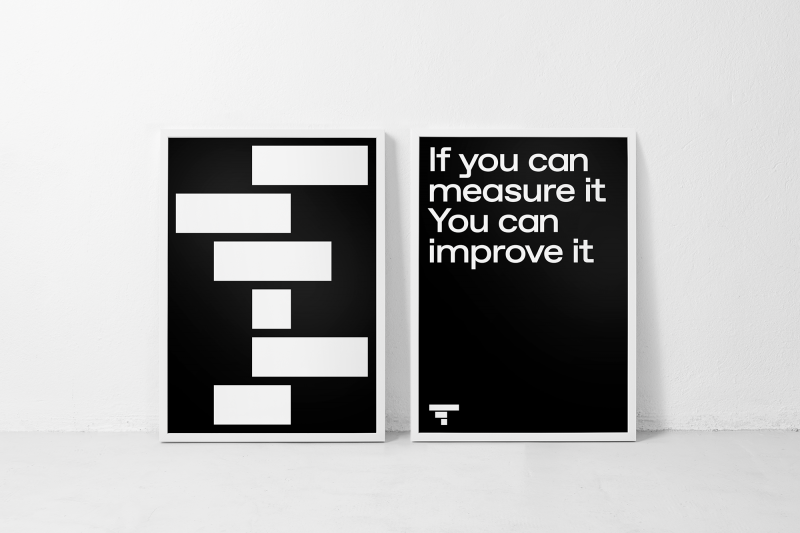 A LINE's new identity for Tatari takes its inspiration from TV elements ...