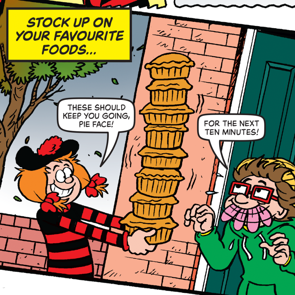 New Minnie the Minx comic strip teaches young readers how to be weather ...