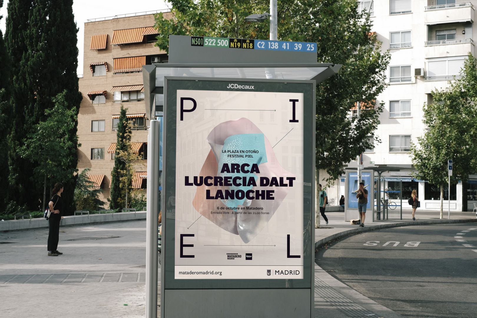 Rebeka Arce's design for Festival PIEL mimics layers of human skin ...