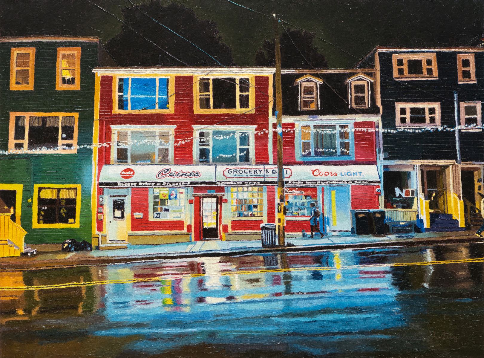 Emilie and Mike Fantuz evoke a sense of place with their palette knife ...