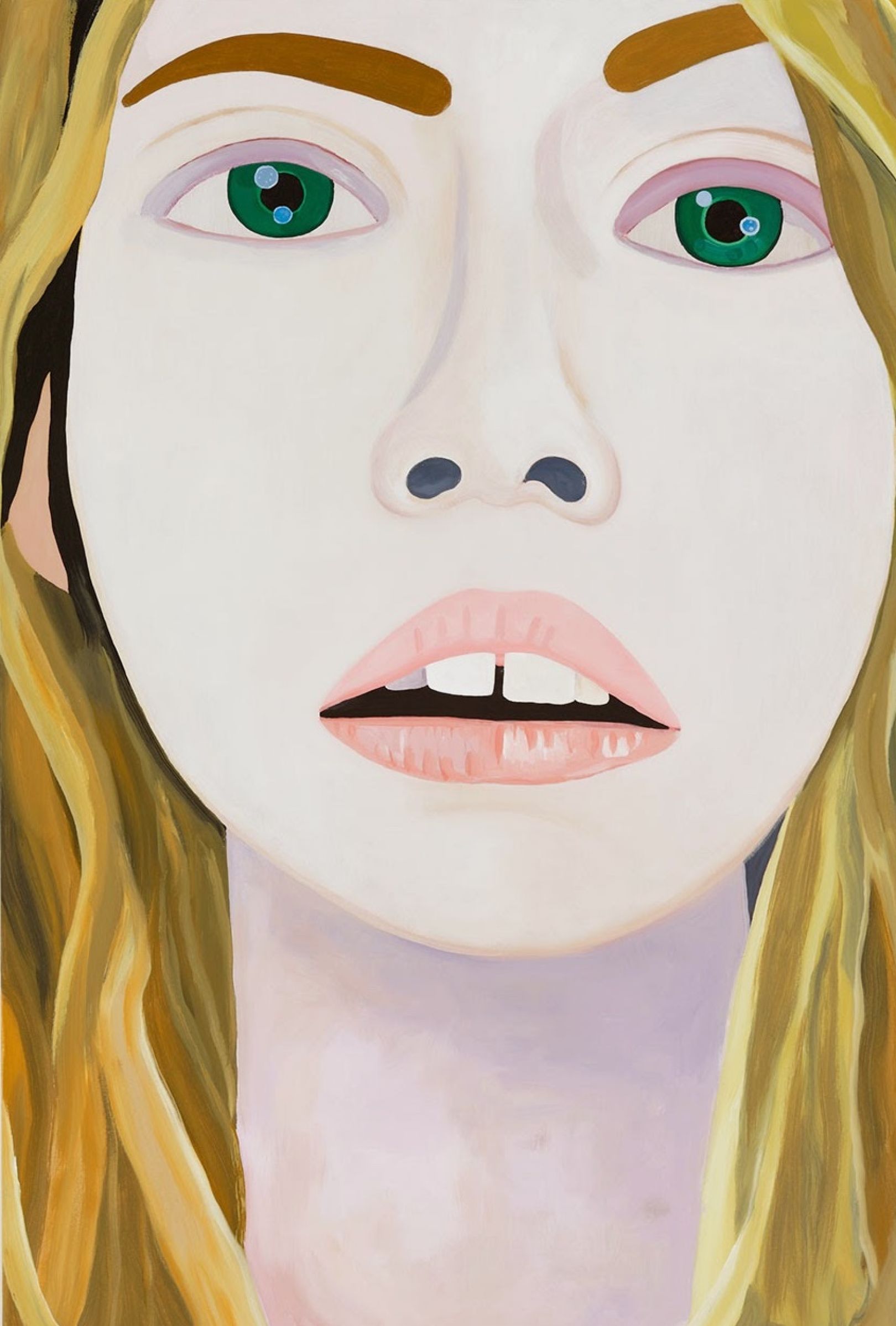 Awkward yet sweet portrait paintings that demand your attention ...