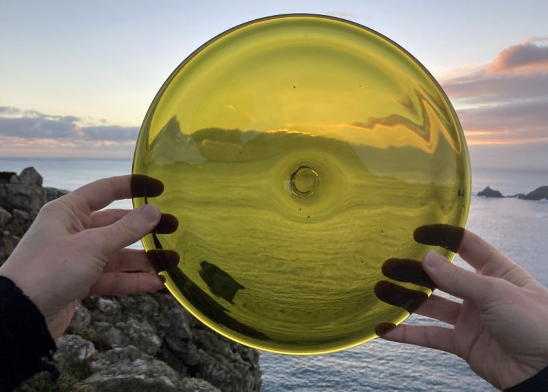 Abigail Reynolds has turned a Cornish beach into beautiful glass ...