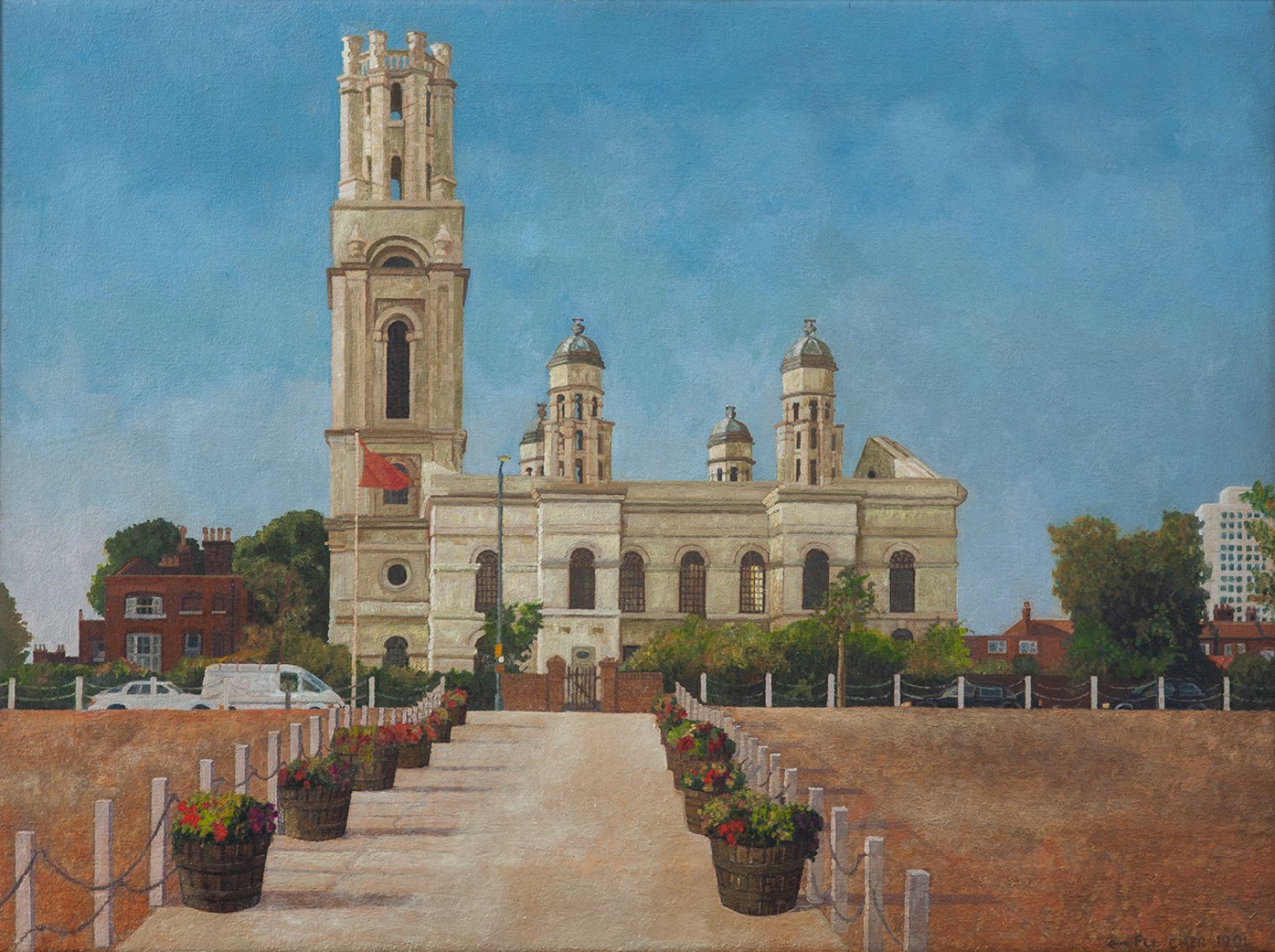 Doreen Fletcher's atmospheric paintings of London's East End reveal ...