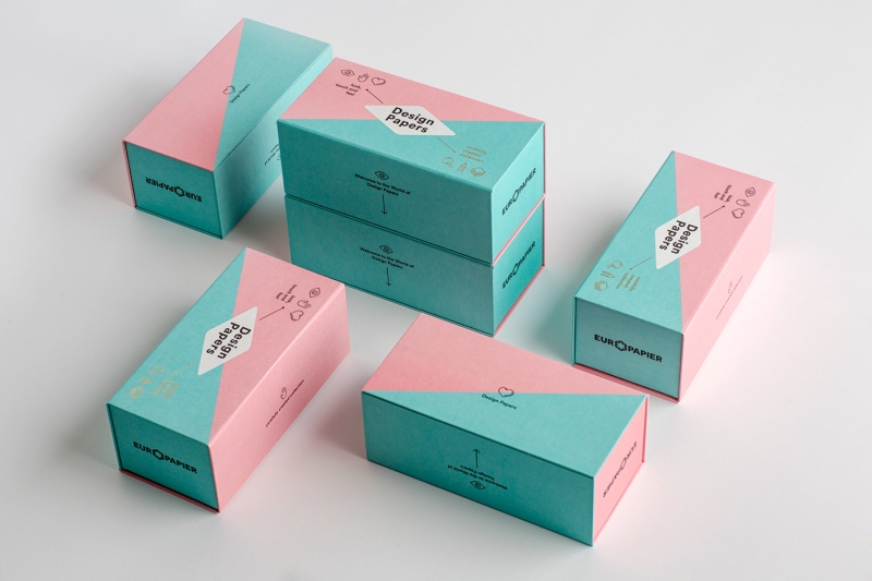 Two tones, two sets of symbols creates an appealing paper catalogue for ...