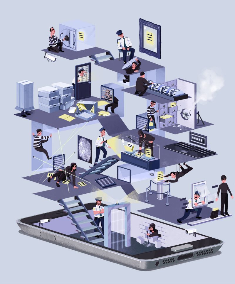 Nathan Hackett's detailed, multilayered illustrations offer depth and ...