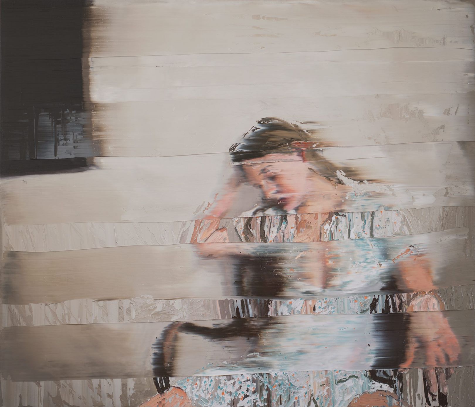 Blurred Lines: Seductive oil paintings with a deliberate glitch by Andy ...