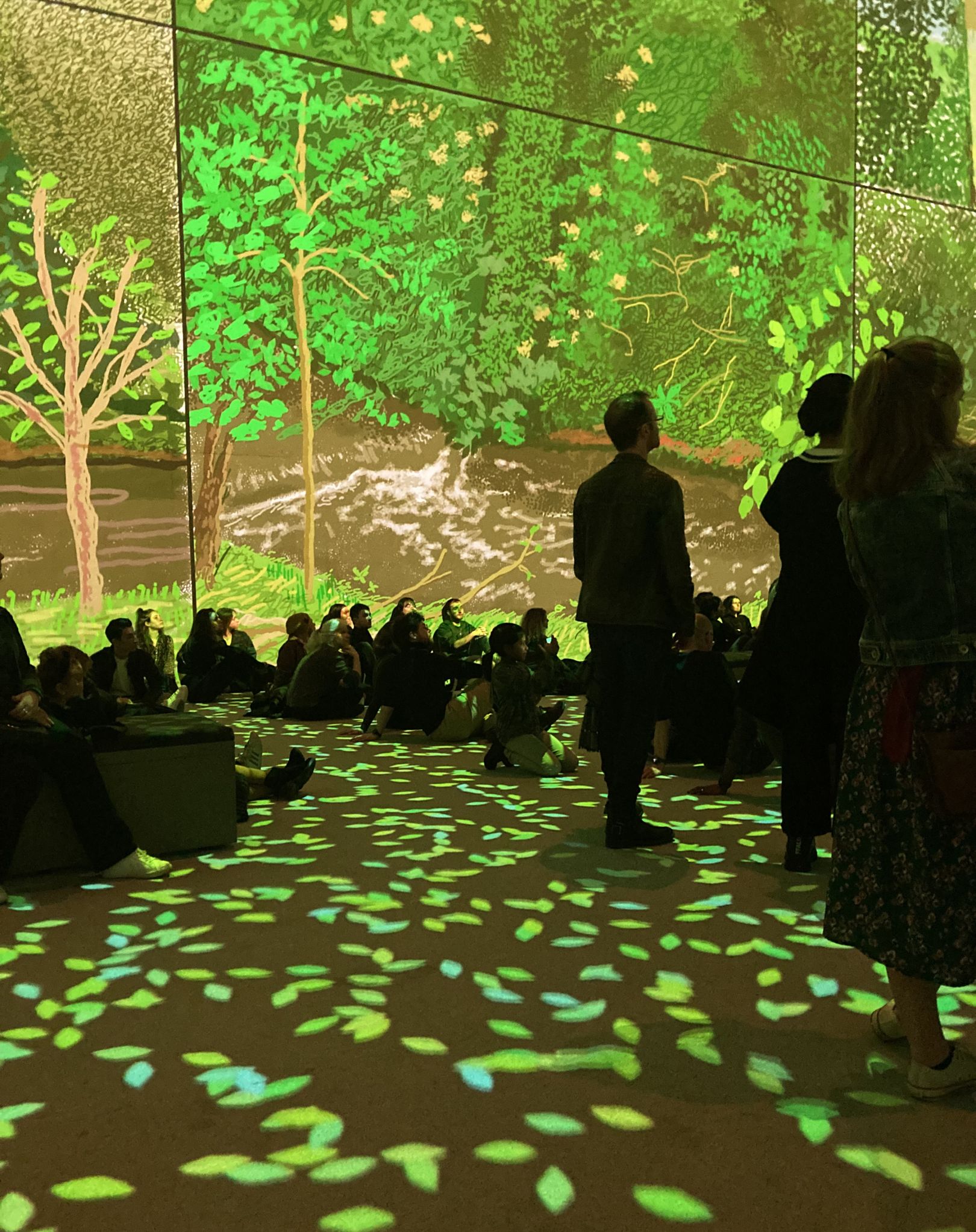 David Hockney is brighter and bolder in new Kings Cross dynamic art ...