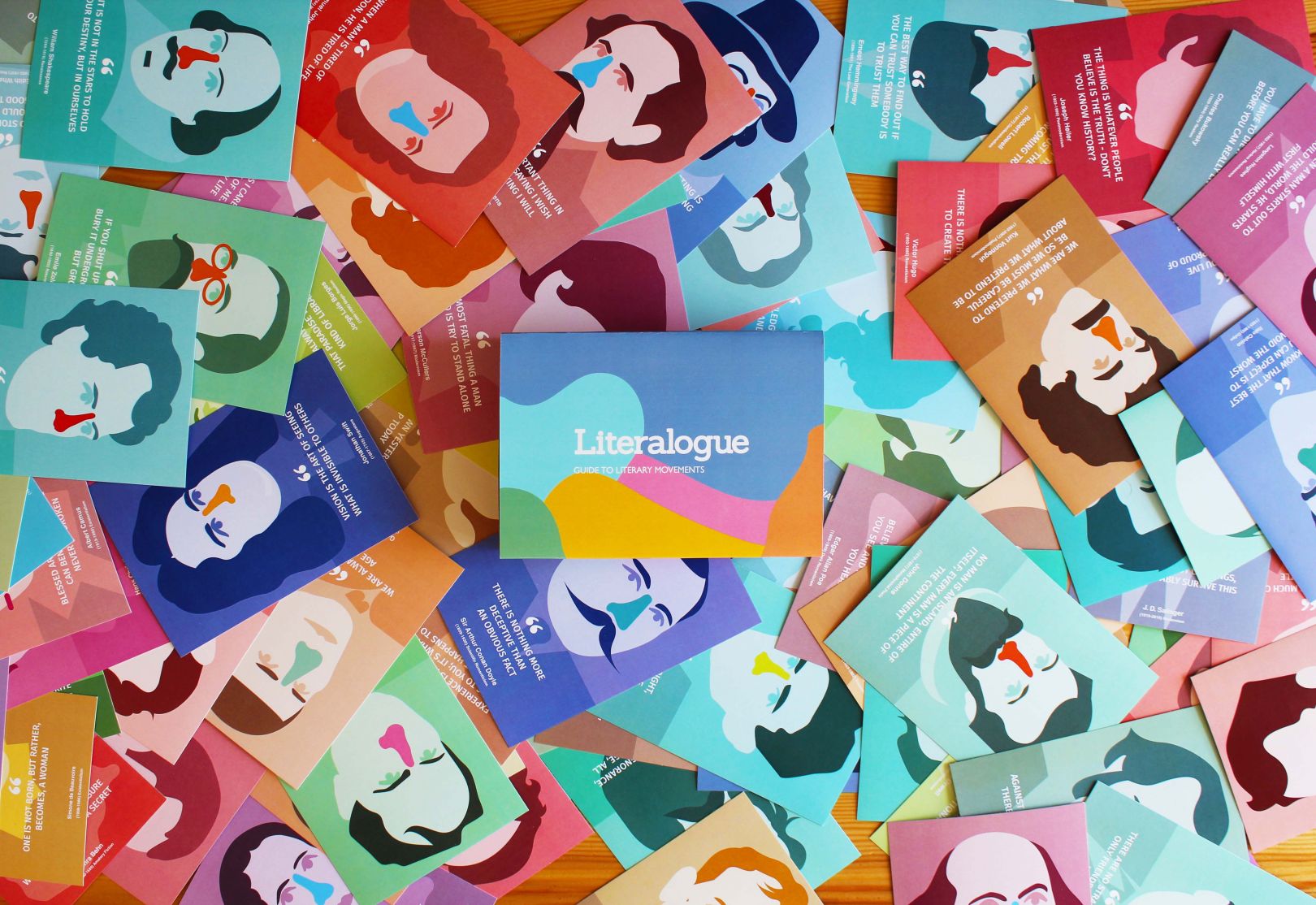 Literalogue: A visual guide to literary movements, celebrating over 100 ...