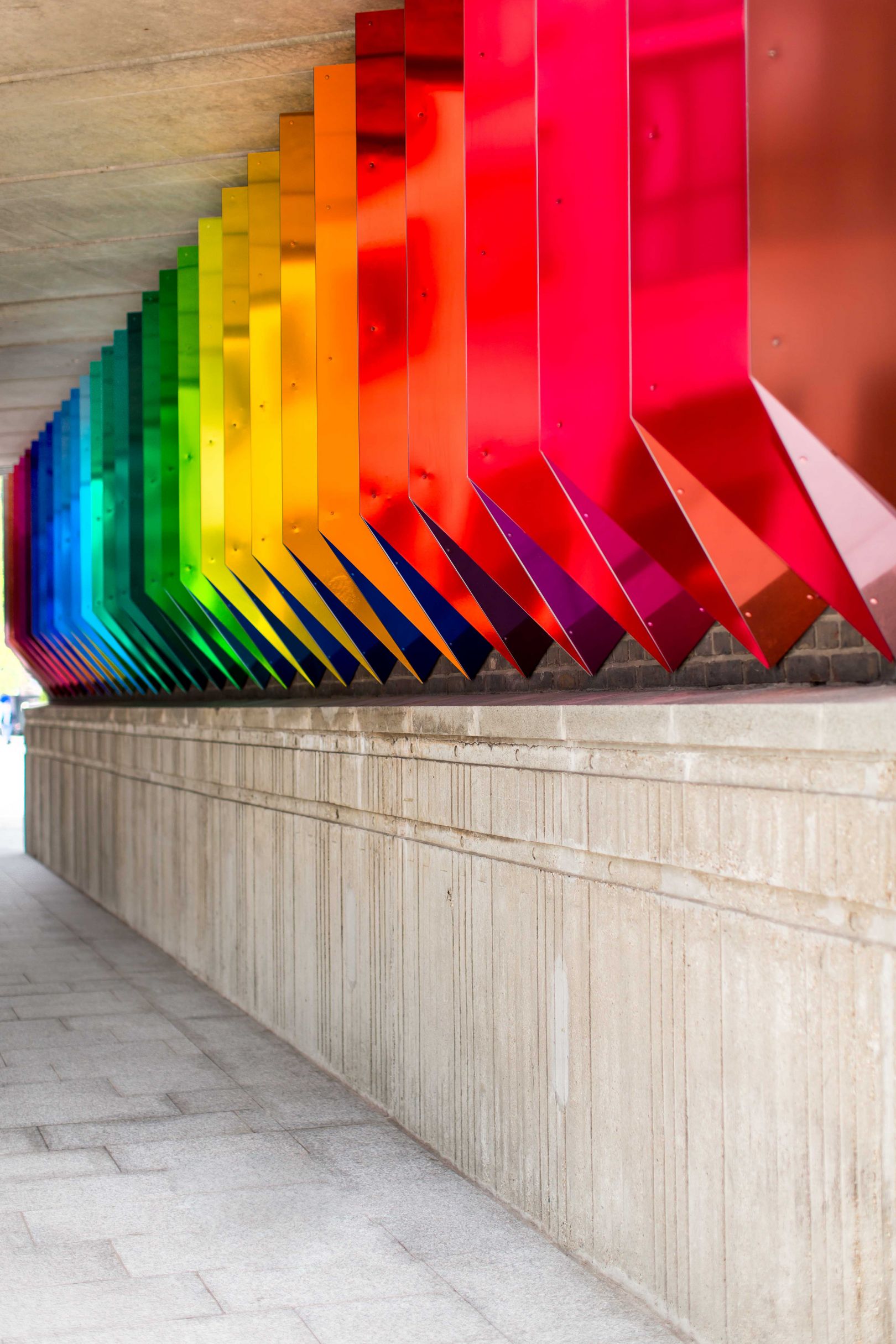 Colour Transfer: Liz West's dazzling and colourful installation at ...
