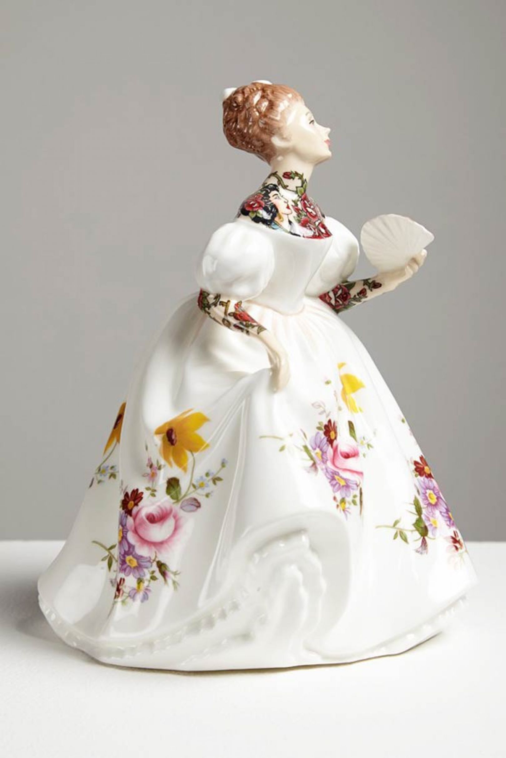 Innocent and traditional porcelain dolls that become modern day painted ...