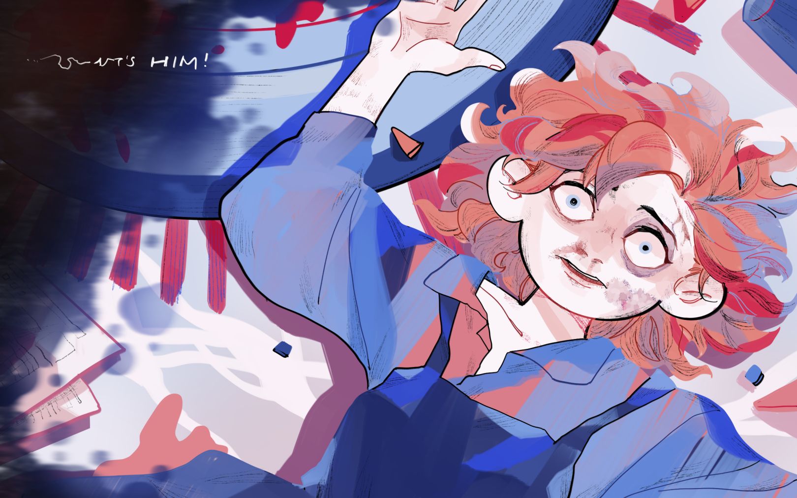 That's Him: Illustrator Junyu Lin's picture book explores the mental ...