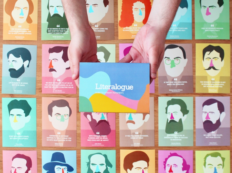Literalogue: A visual guide to literary movements, celebrating over 100 ...