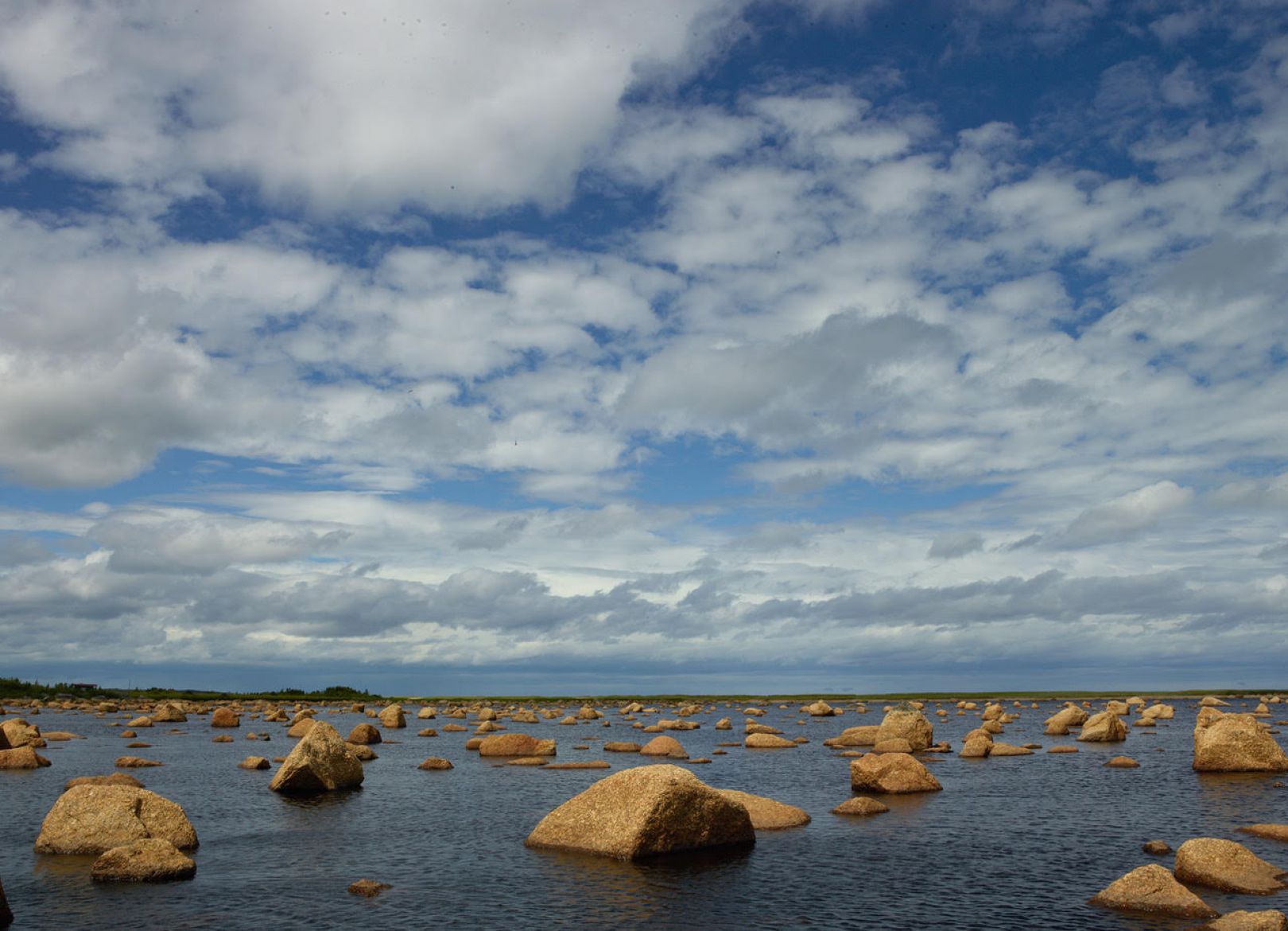 Minimalist, 'intentionally flat' seascapes of Newfoundland that focus ...