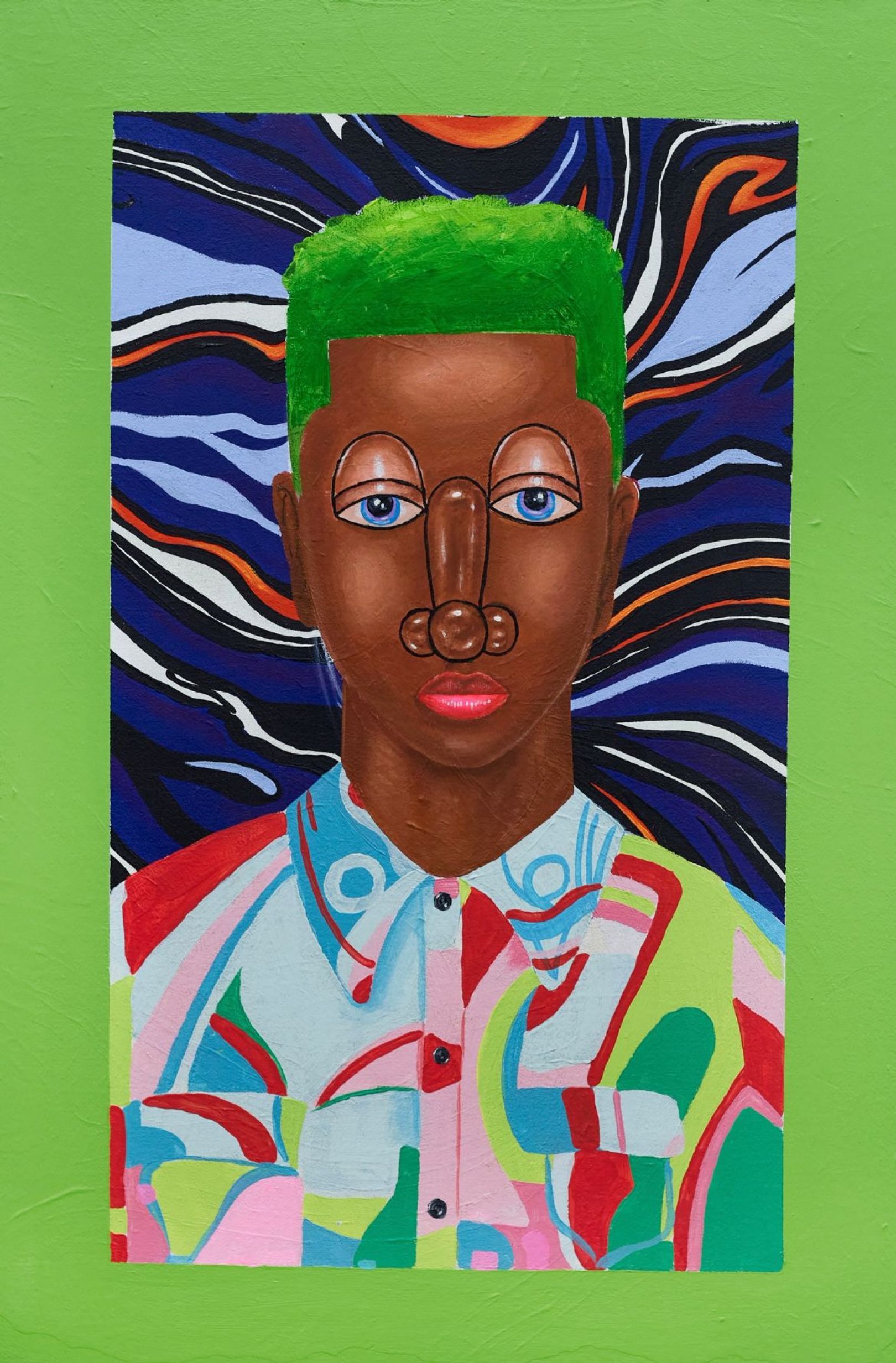 Nigerian artist Samson Bakare's time-travelling art reimagines Africa's ...