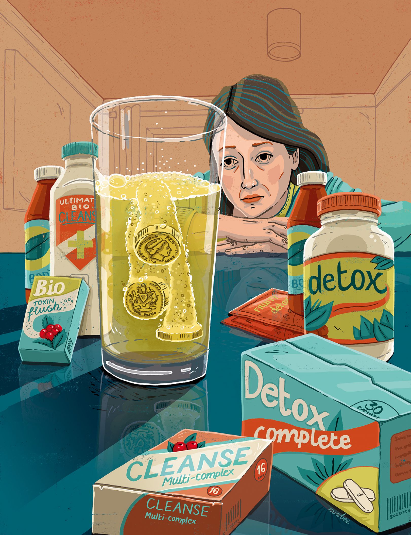 Arresting illustrations with pleasing textures and details by Eva Bee ...